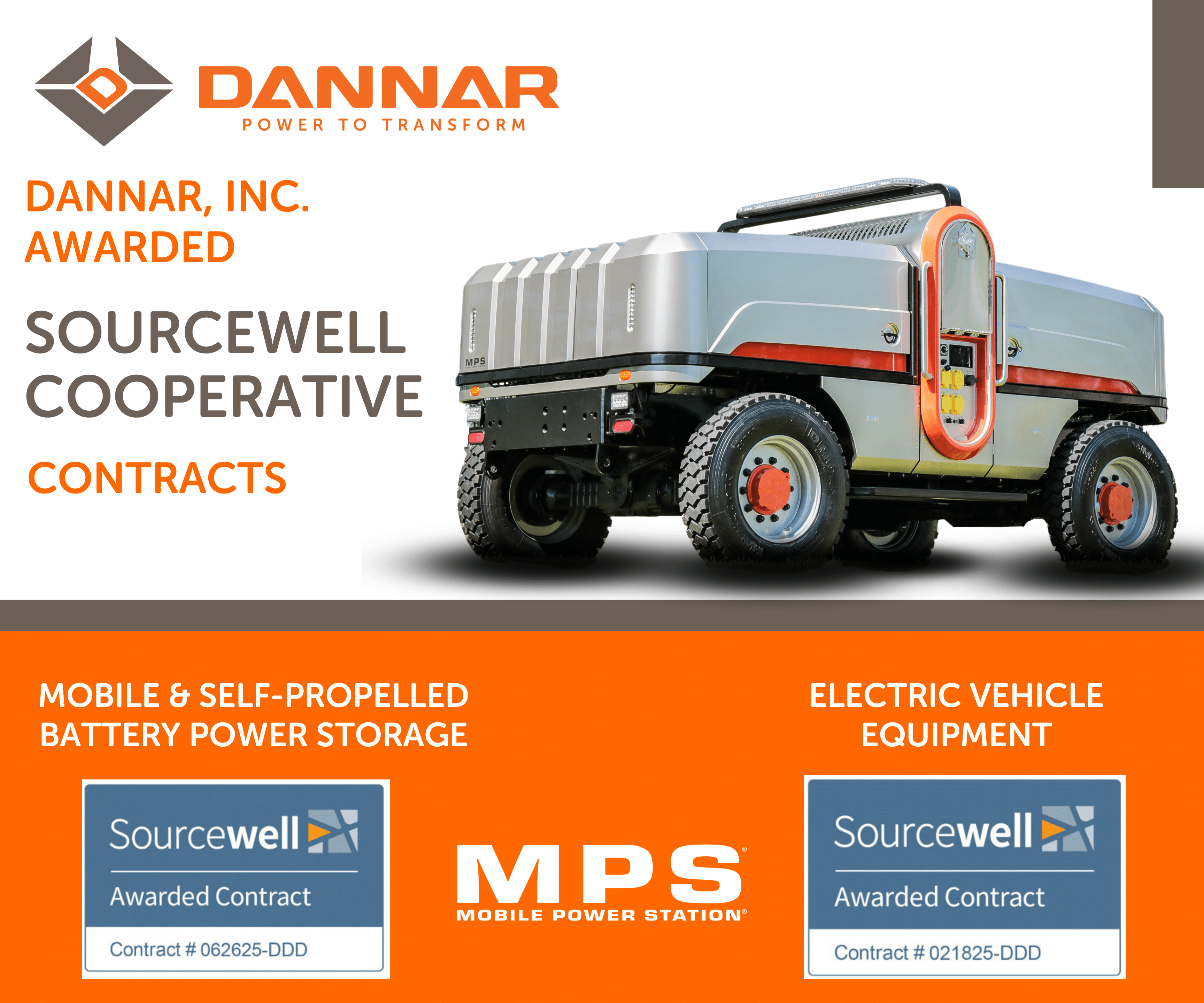 DANNAR, Inc. Awarded Sourcewell Cooperative Contracts
